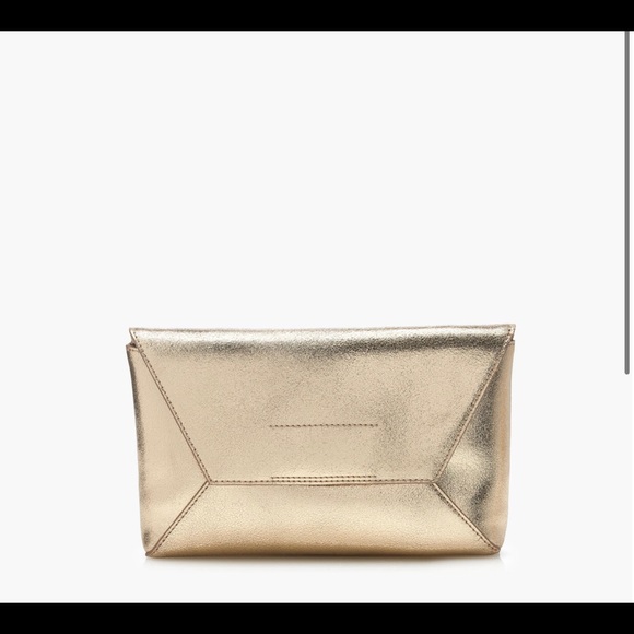 J. Crew | Bags | J Crew Gold Clutch | Poshmark